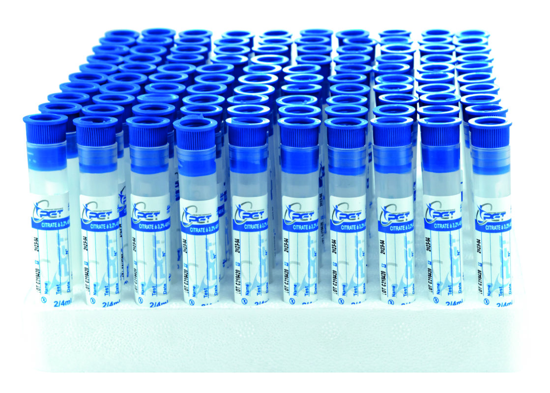 Tube Citrate/VS (TP-VS) normal “B. bleu” (100) – biosphere