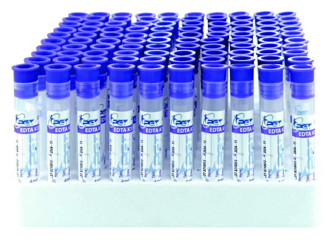 Tube EDTA (NFS) normal “B. mauve” (500) – biosphere