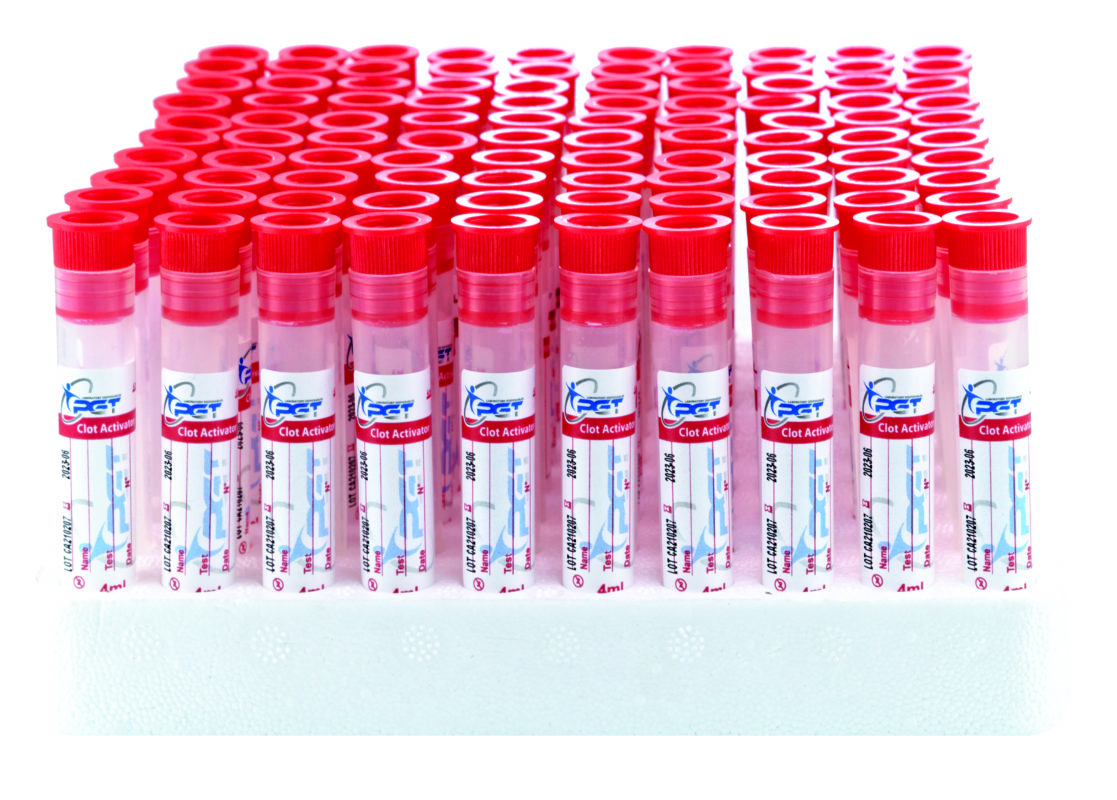 Tube sec 5ml avec activateur “B. rouge” (100) – biosphere